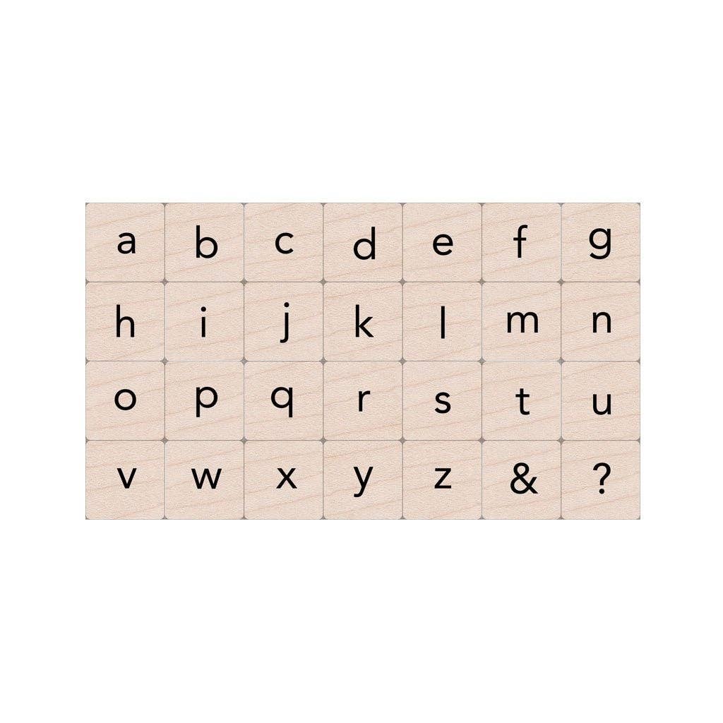 Hero Arts Essential Letters Wood Ink 'n Stamp Set – Esthersfabrics