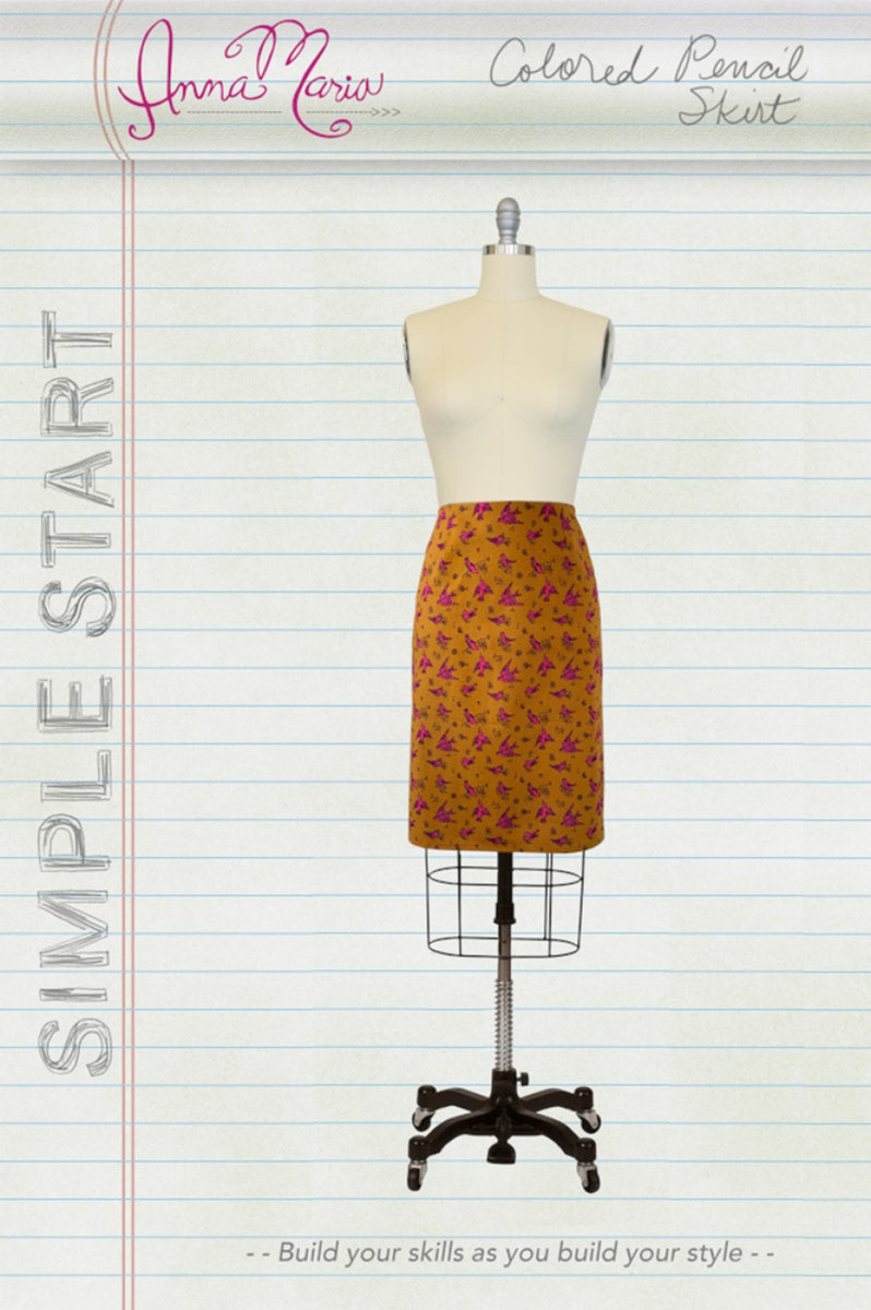 Anna Maria Simple Start The Pencil Skirt – Esthersfabrics