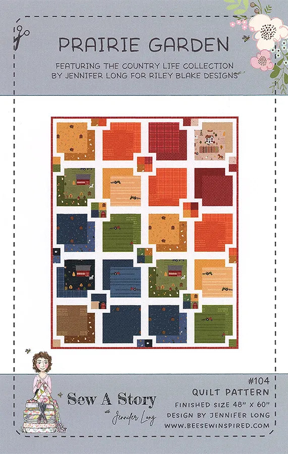Sew a Story PRAIRIE GARDEN || Paper Quilt Pattern – Esthersfabrics