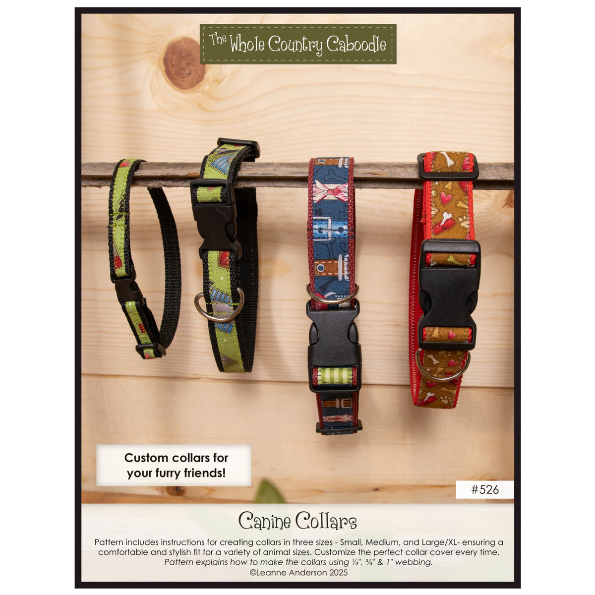 Canine Collars by Leanne Anderson – Esthersfabrics